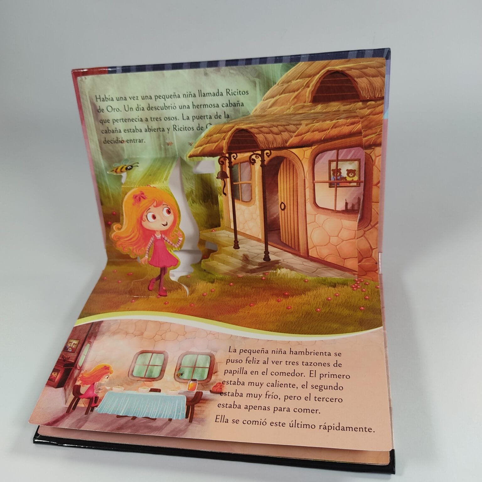 Libro Ricitos de Oro POP-UP - Editorial Sin Fronteras