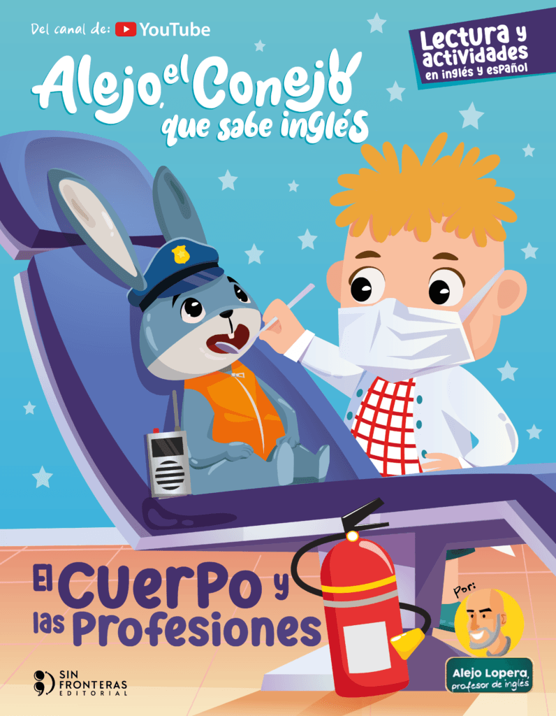 Libro Alejo el Conejo que sabe Inglés - Editorial Sin Fronteras