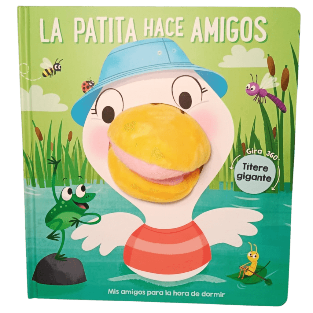 La patita hace amigos con Títere Gigante - Editorial Sin Fronteras