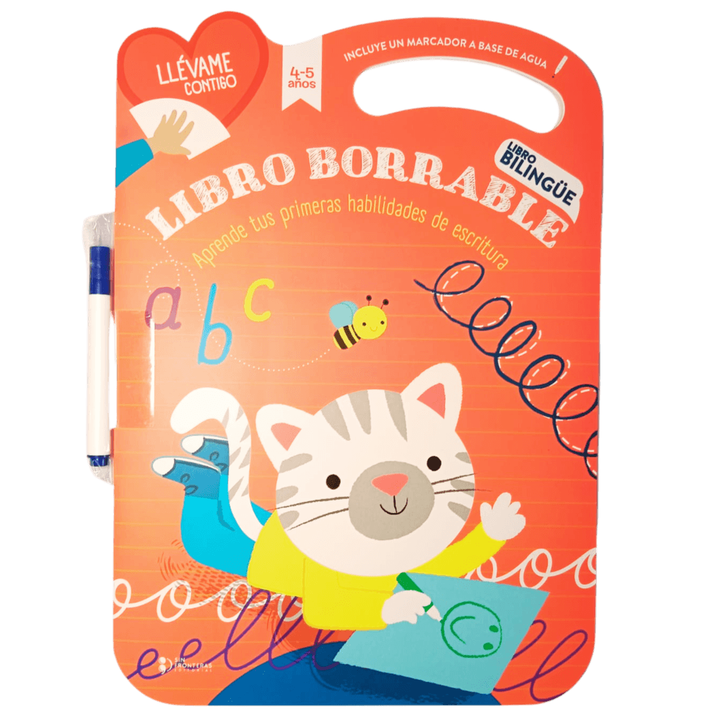 Libro borrable I Aprende tus primeras habilidades de escritura ...